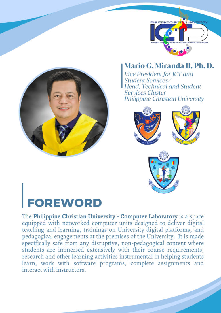 University Services – PCU Manila