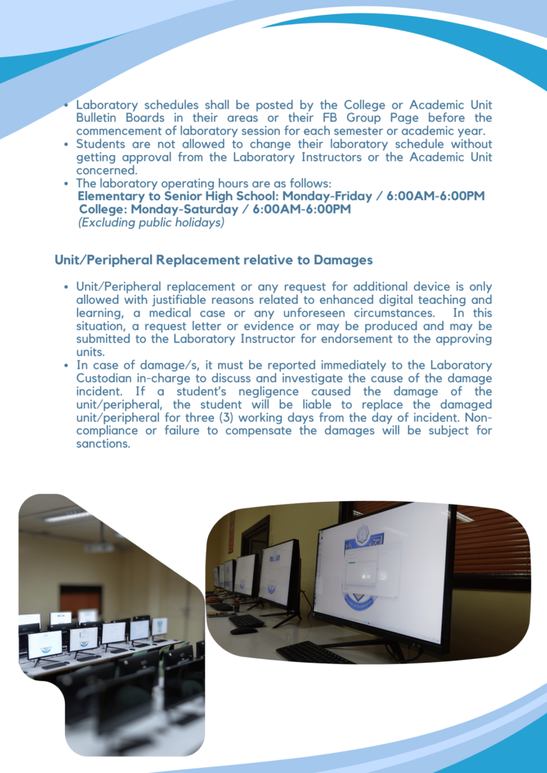 University Services – PCU Manila