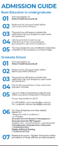 Admission Undergraduate – PCU Manila