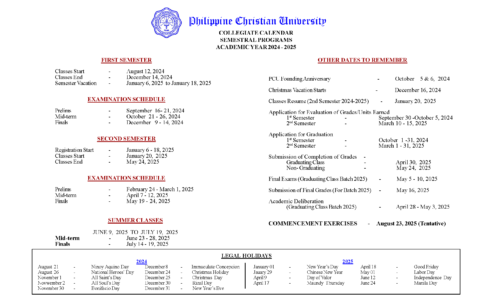 Graduate School – PCU Manila