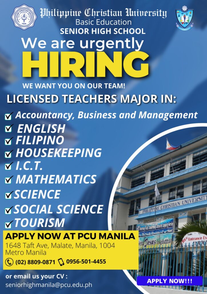 Graduate School – PCU Manila