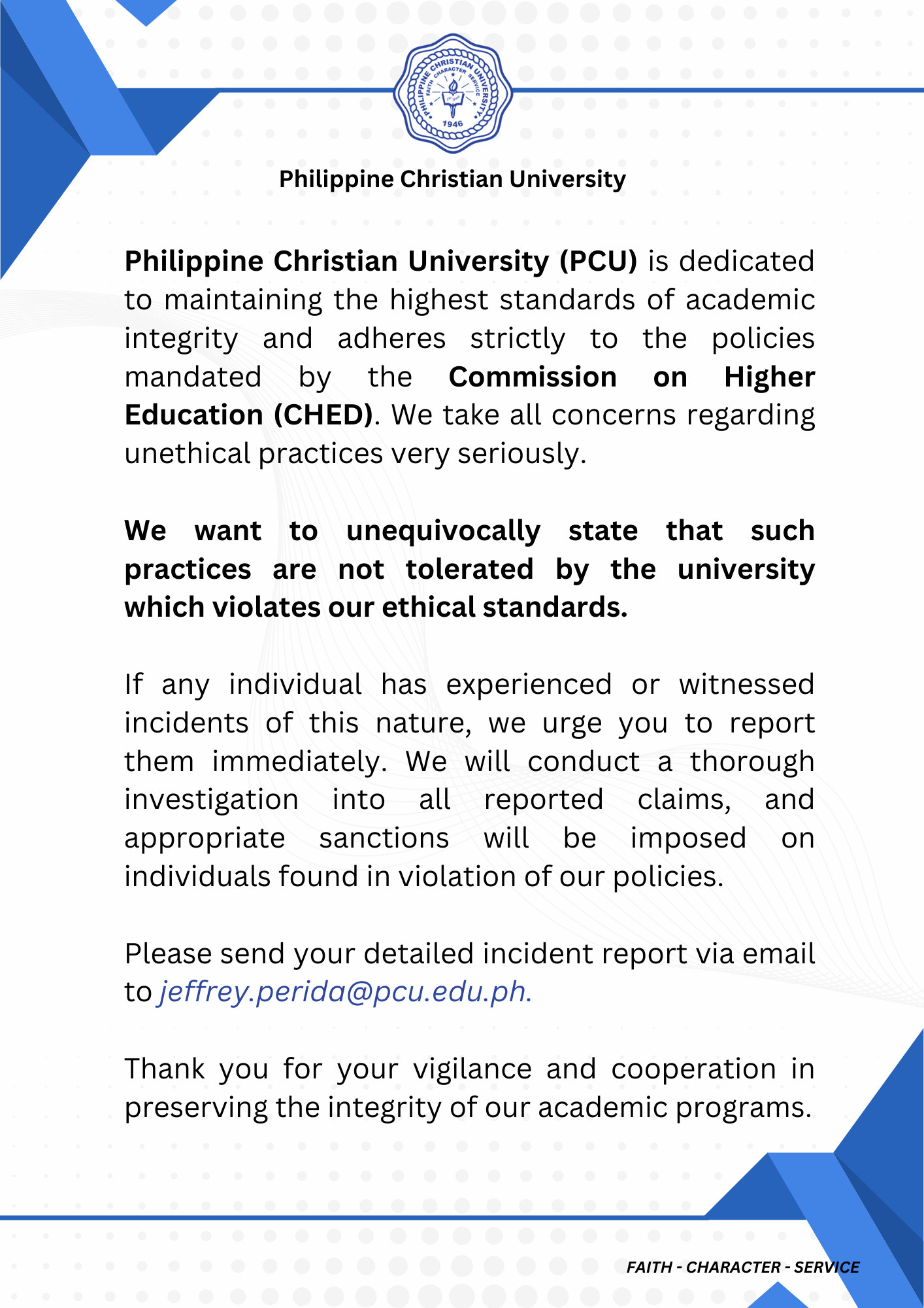 News and Updates – PCU Manila